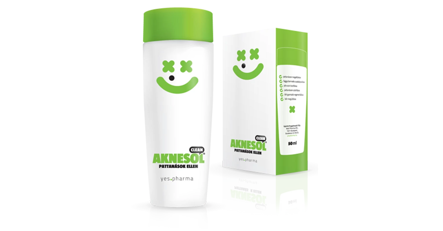 Aknesol Clean ecsetelő 50 ml