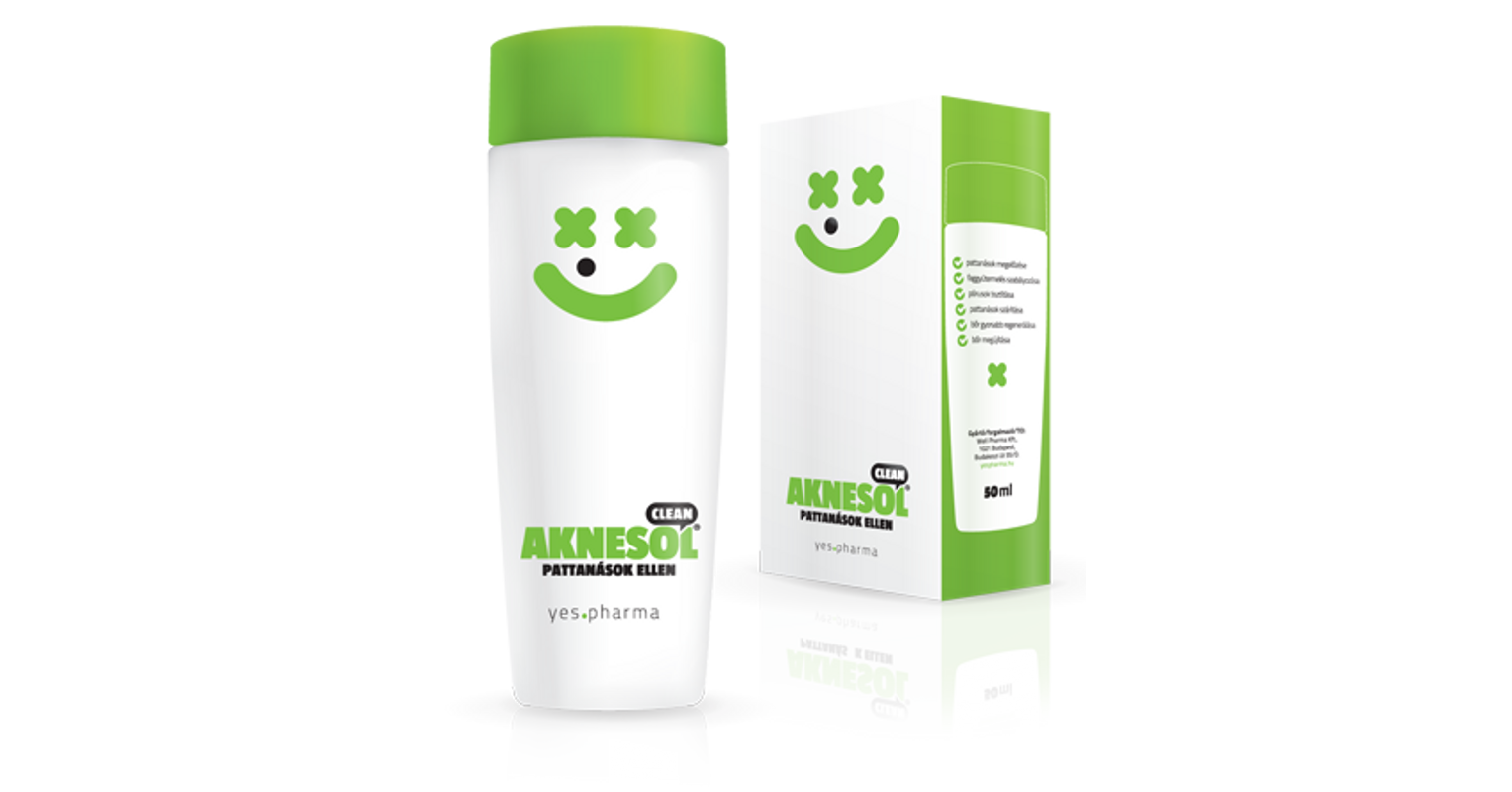 Aknesol Clean ecsetelő 50 ml