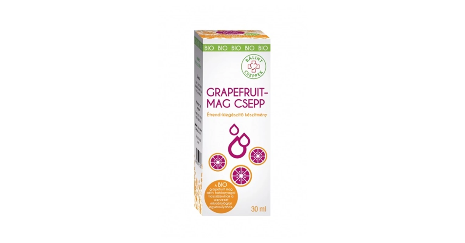 Bio Grapefruitmag csepp 30ml Bálint cseppek