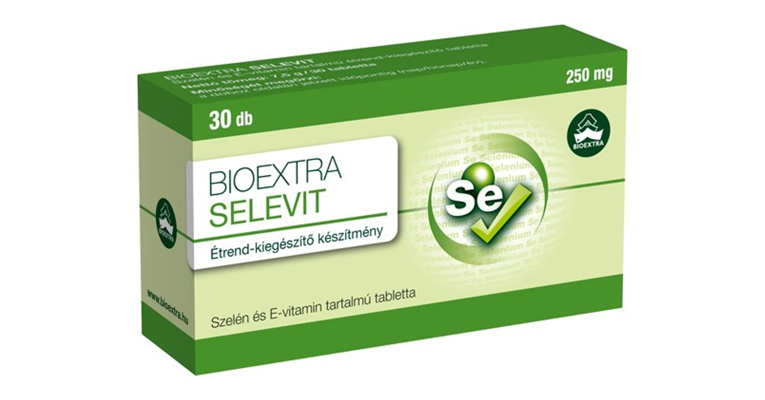 Bioextra Selevit tabletta 30 db