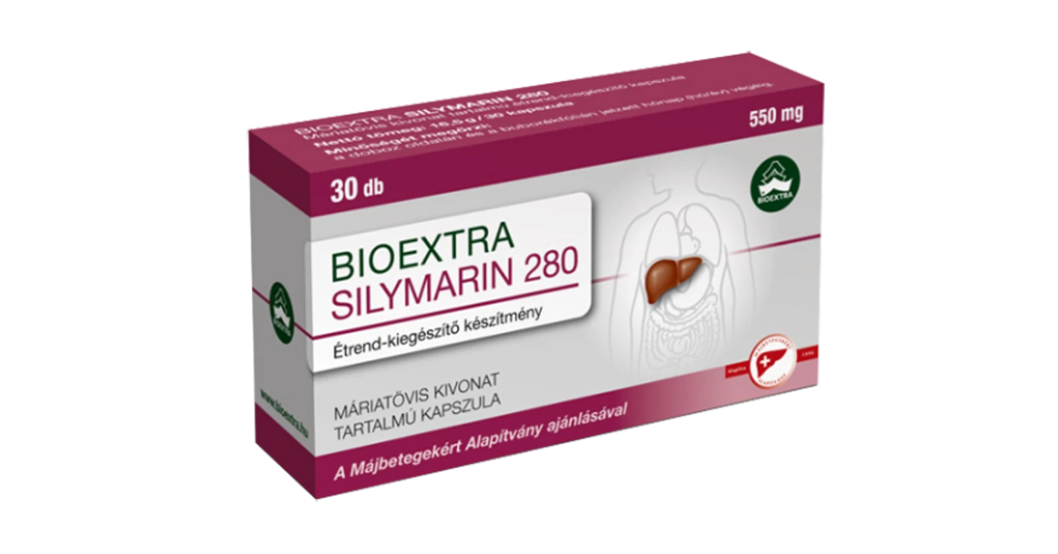 Bioextra Silymarin 280 kapszula 30 db