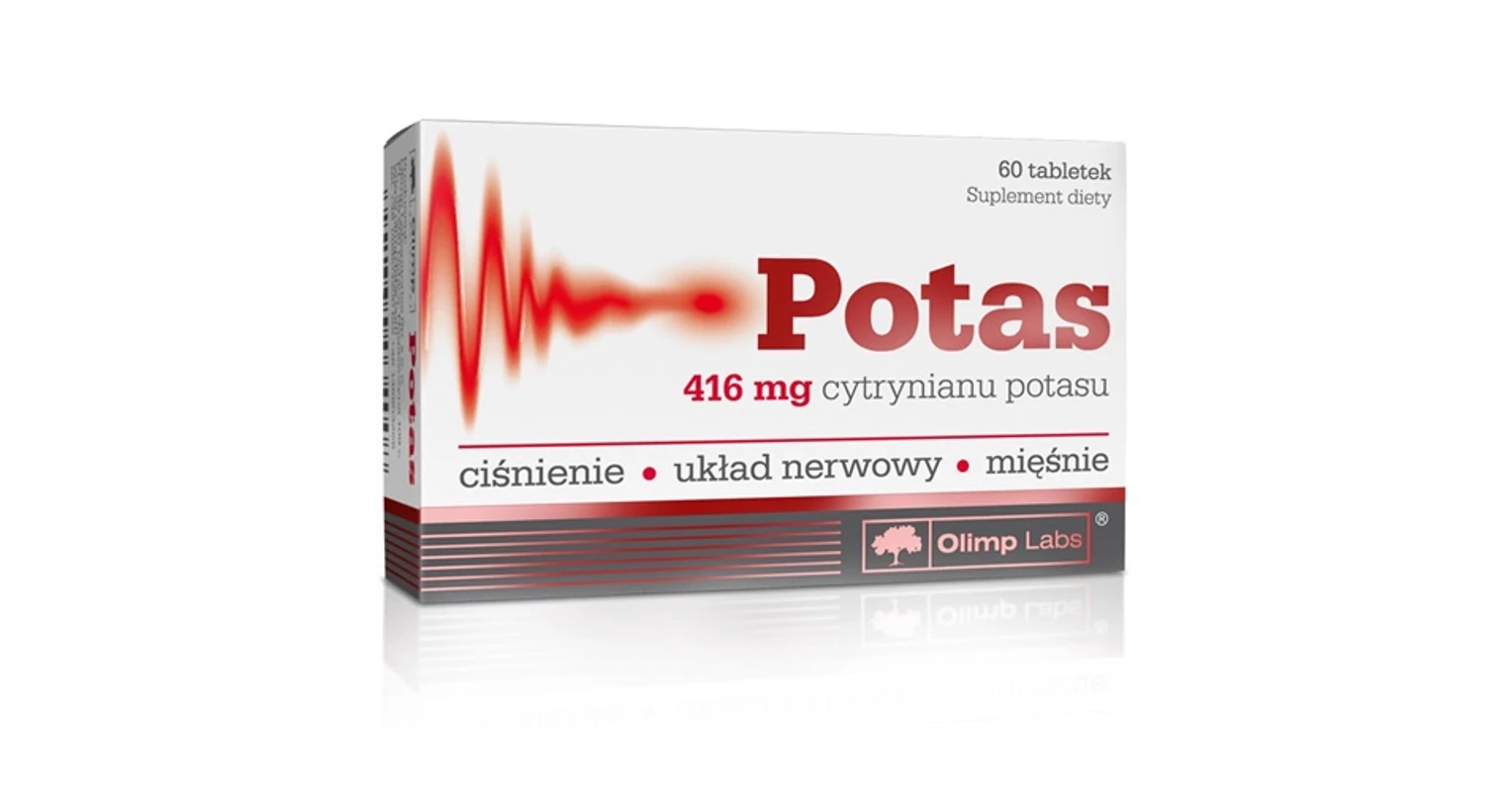Potas Szerves Kálium tabletta 60db Olimp Labs