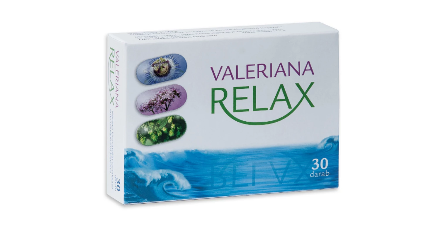 Valeriana Relax tabletta 30 db
