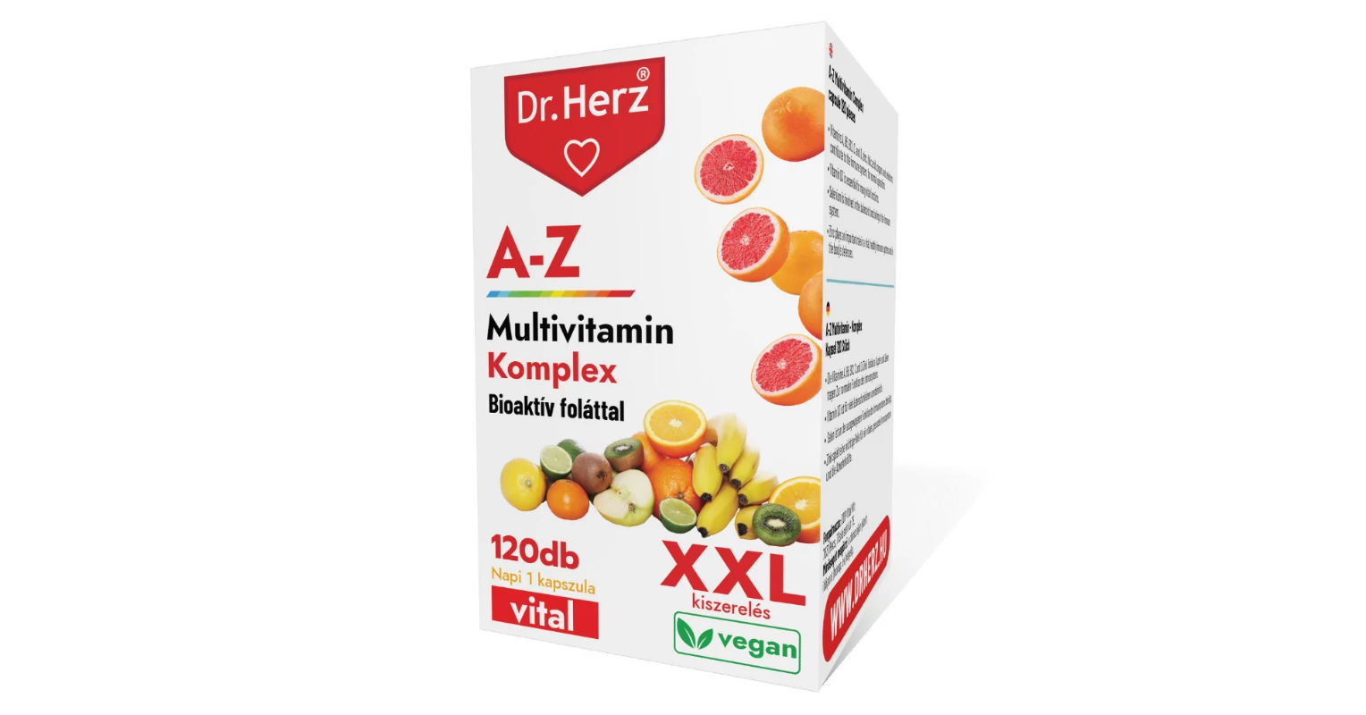 Dr. Herz A-Z MULTIVITAMIN komplex kapszula XXL - 120db
