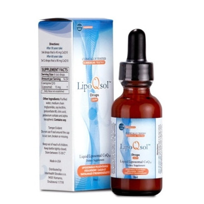 LipoQsol vízoldékony liposzomális Q10 csepp 30ml