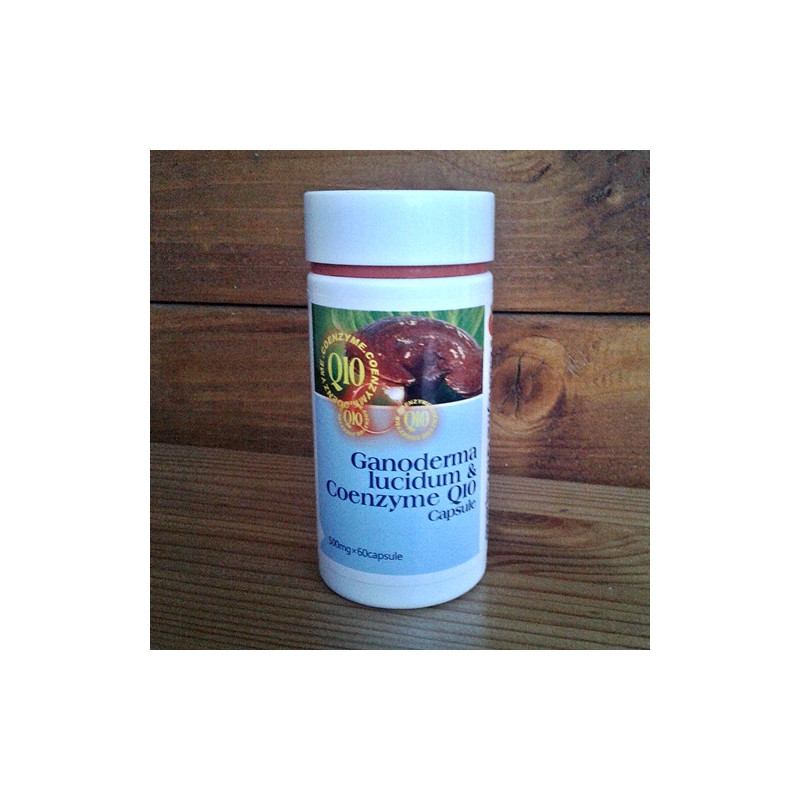 Ganoderma gomba kivonat és Q10 koenzim kapszula 60db - Kapszulák, tabletták