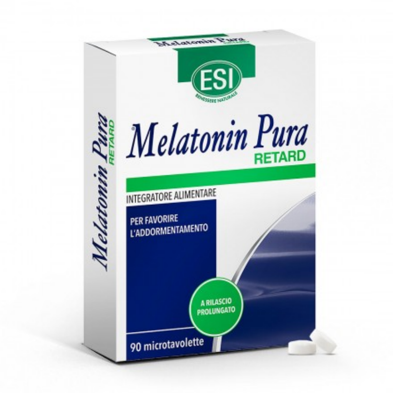 ESI® MELATONIN Pura retard melatonin tabletta 90db